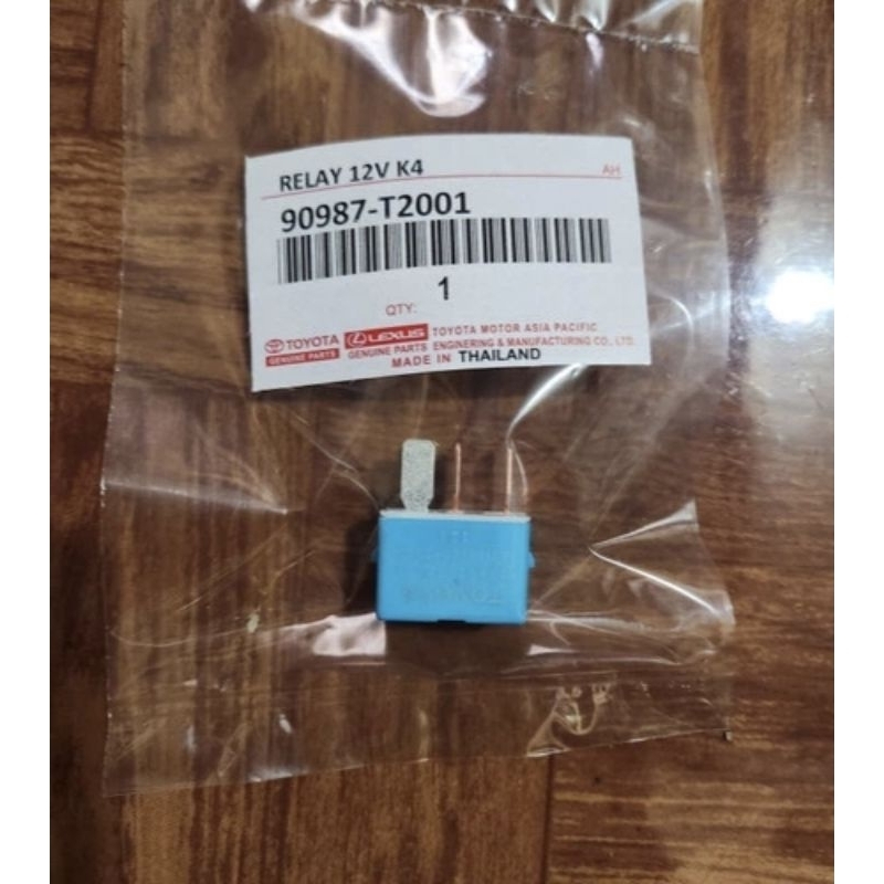 Jual Relay starter relay biru 12volt kaki 4 innova fortuner hilux 90987 ...