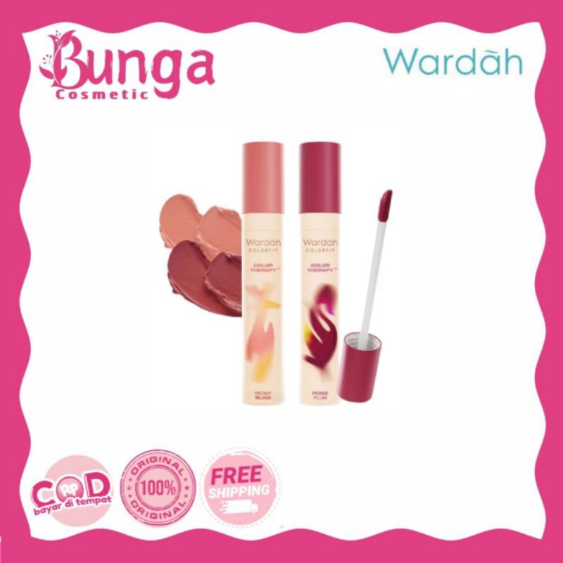Jual Wardah Colorfit Velvet Matte Lip Mousse Color Therapy | Shopee ...