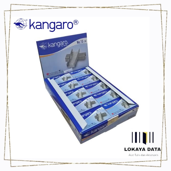 Jual KANGARO ISI STAPLES NO10 (1PAK=20 BOX KECIL) | Shopee Indonesia