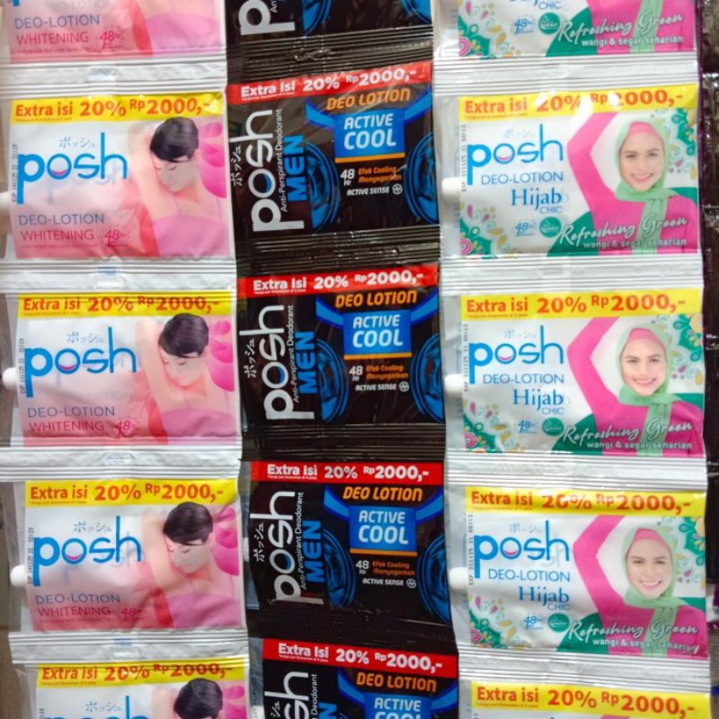 Jual POSH DEODORANT RENTENG ALL VARIAN(14 SASET) | Shopee Indonesia