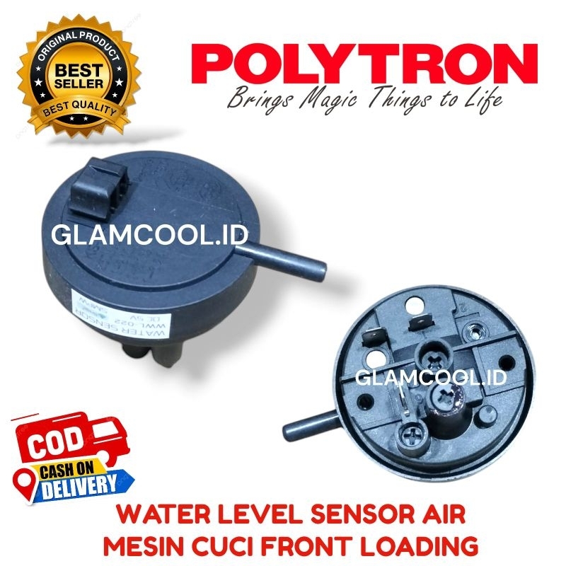 Jual WATER LEVEL SENSOR AIR MESIN CUCI POLYTRON FRONT LOADING | Shopee ...