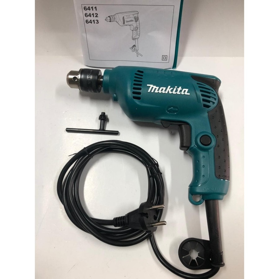 Jual MAKITA 6412 mesin bor tangan besi kayu drill 10 mm | Shopee Indonesia