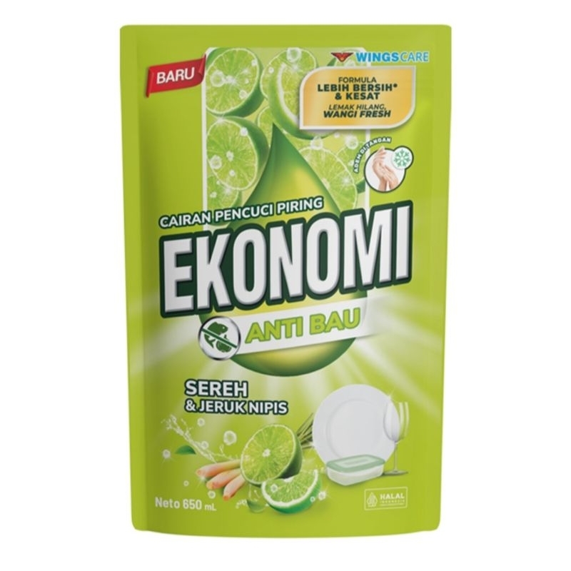 Jual Ekonomi sabun cuci piring anti bau 650ml | Shopee Indonesia