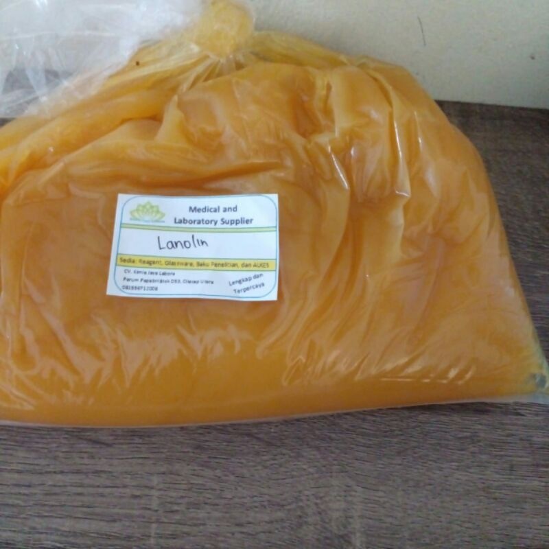 Jual ADEPS Lanae 1 Kg _Lemak Domba 1 Kg_ Lanolin USP 1 kg | Shopee ...