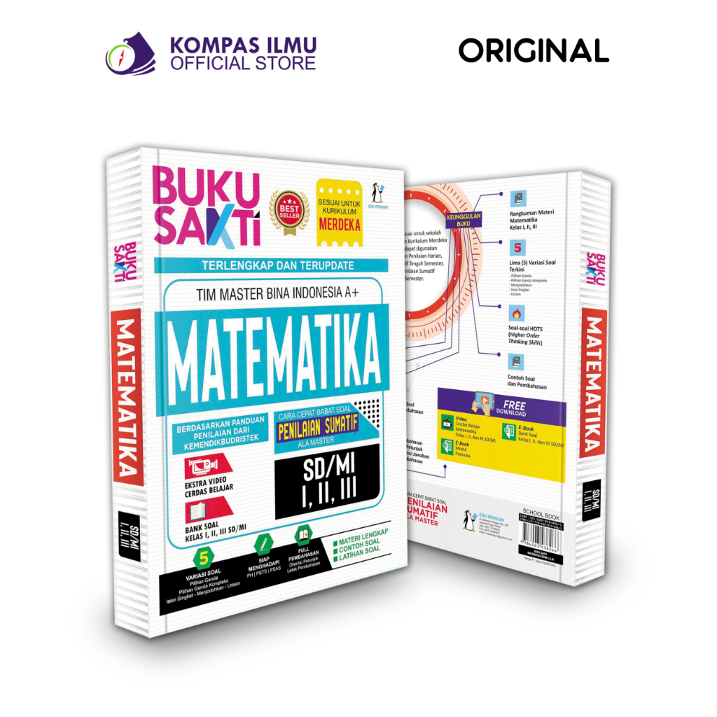 Jual Buku Matematika SD - Sakti Matematika SD/MI Kelas 1,2,3 Terbaru ...