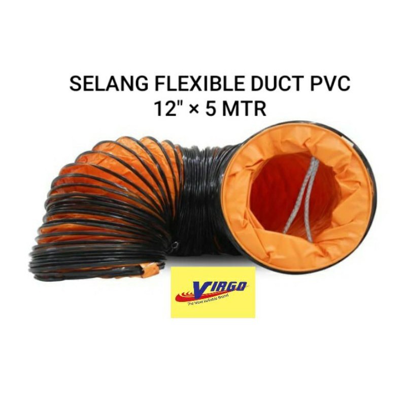 Jual WESTCO SELANG KIPAS ANGIN BLOWER 12" FLEXIBLE DUCT 12" × 5M ...
