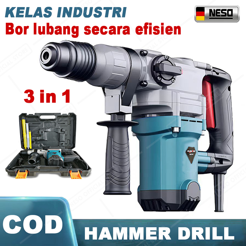 Jual Mesin Bor Bobok 26mm Rotary Hammer Drill Impact Beton Tembok ...