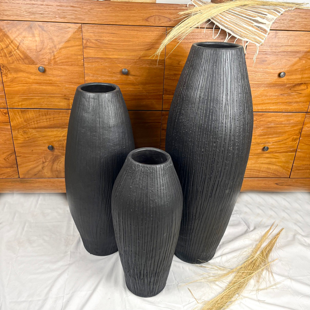 Jual Interior ceramic pot vas besar terakota bunga keramik terracotta ...