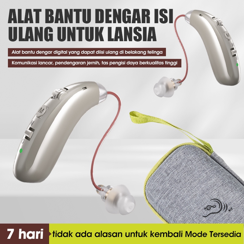 Jual Goodlife Alat Bantu Dengar Penguat Suara Untuk Lansia Hearing Aids Dan Dewasa Dapat Diisi ...