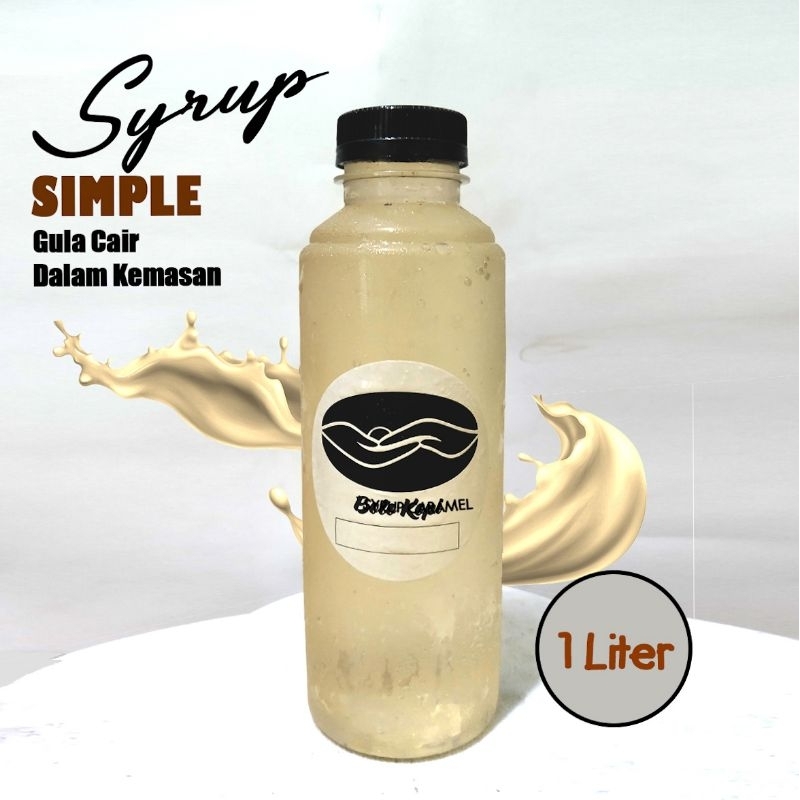 Jual Bolo Kopi Simple Syrup 1 Liter | Shopee Indonesia