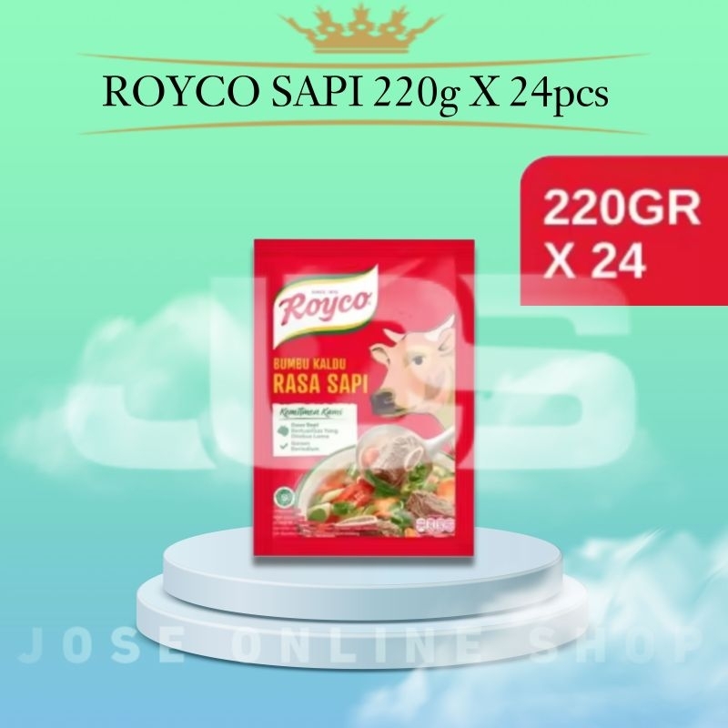 Jual Royco Bumbu Kaldu Rasa Sapi 220g, Bumbu Penyedap Rasa Royco Rasa ...