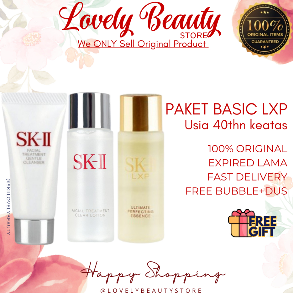 Jual SKII SK2 SK-II Paket Basic LXP (Basic Usia 40thn keatas) | Shopee Indonesia