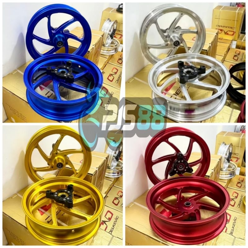 Jual Velg Racing Delkevic Moz Ring 13 Nmax old / Pelek Delkevic Six ...