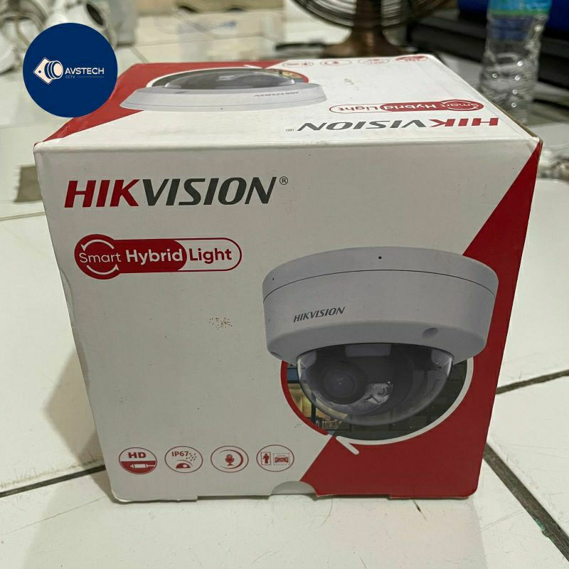Jual hikvision ip camera 4mp dome dual light audio ds-2cd1143g2-liu | Shopee Indonesia