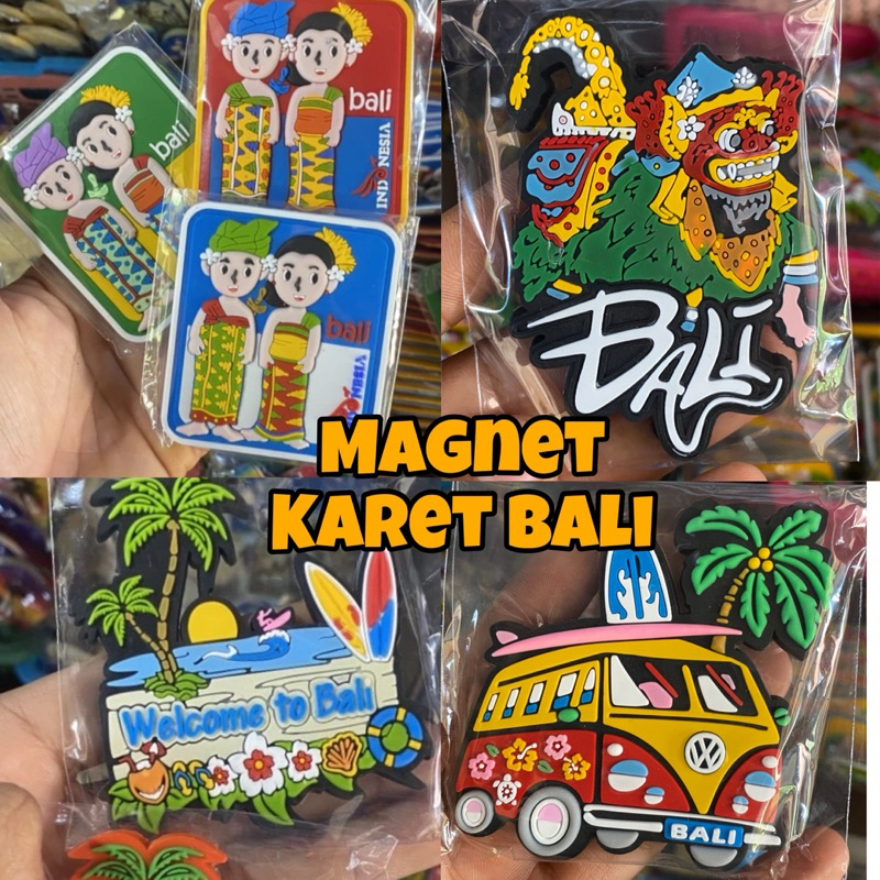 Jual Magnet Karet Tradisi Bali - Magnet Karet Barong Bali - Magnet ...