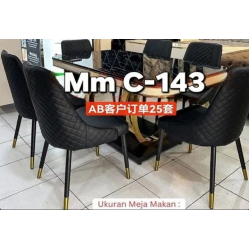 Jual Meja Makan Marmer 6 Kursi C143 | Shopee Indonesia