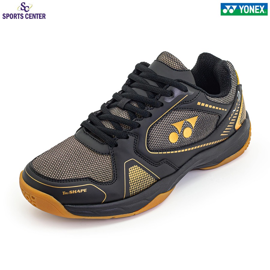 Jual New Sepatu Badminton Yonex Mach 2 Black / Gold | Shopee Indonesia