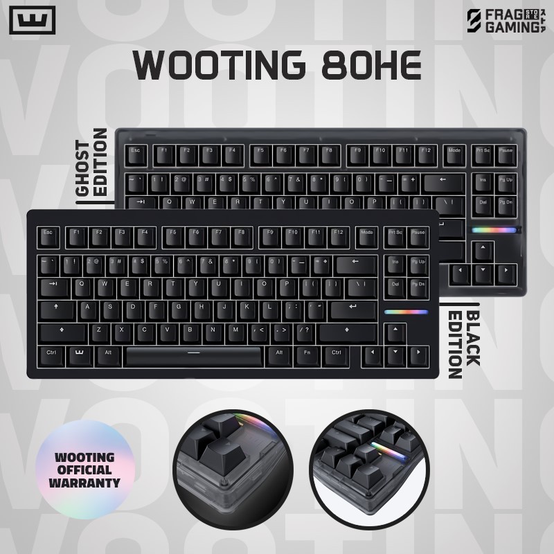 Jual Keyboard Wooting 80HE Founders Campaign Mechanical Gaming Keyboard ...