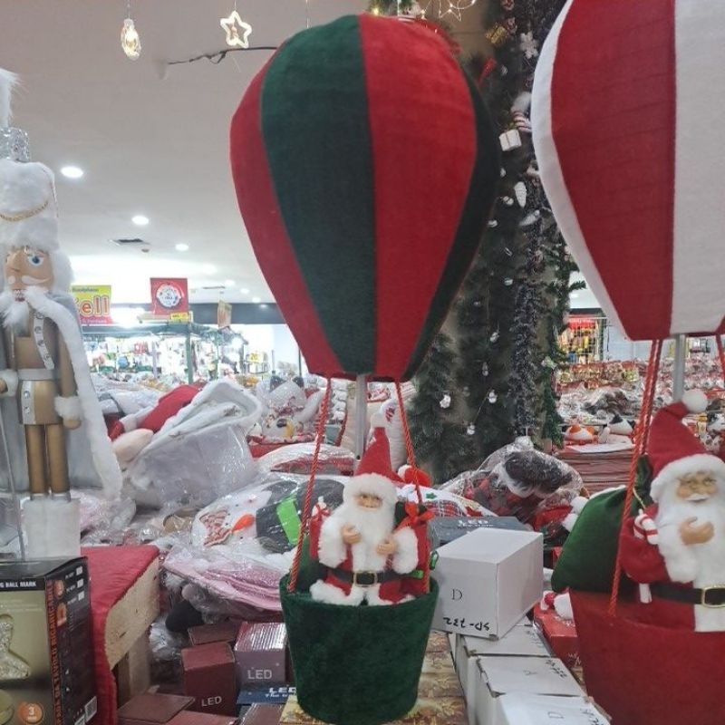 Jual balon udara santa mini ukuran 50 cm | Shopee Indonesia