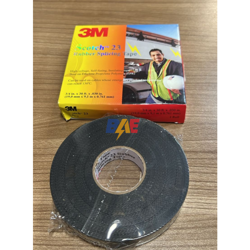 Jual 3M Scotch 23 Rubber Splicing Tape Selotip Isolasi Kabel Listrik ...