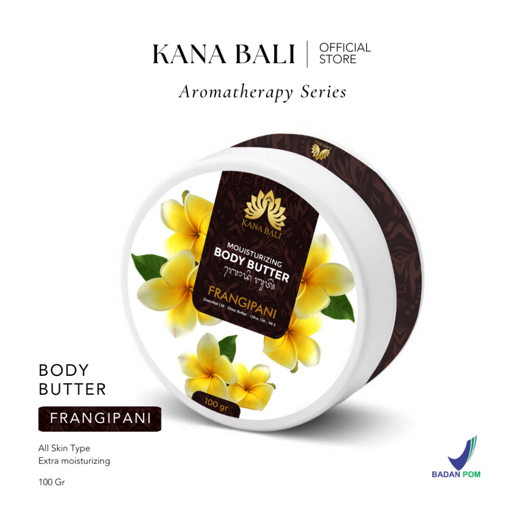 Jual Kana Bali Body Butter Frangipani Aromatherapy Kamboja Jepun ...