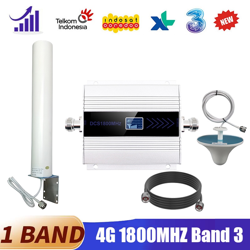 Jual Fullset 4G Modem Repeater Seluler Amplifier HP Sinyal Jaringan Seluler 2G 4G Booster + Kit ...