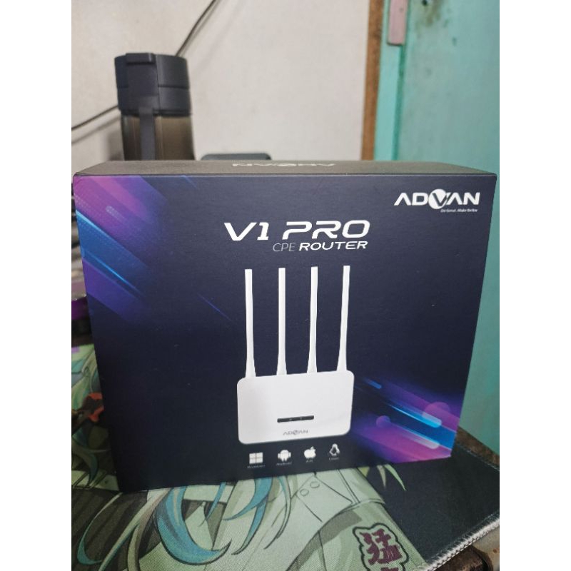 Jual ADVAN V1 PRO ROUTER MODEM Second /bekas Lengkap | Shopee Indonesia