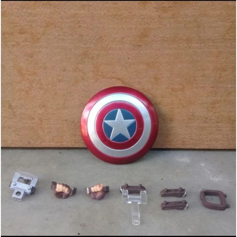 Jual Shield action figure Marvel Avengers shf captain America endgame ...