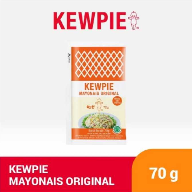 Jual KEWPIE MAYONAIS MAYO ORIGINAL Sachet 70g | Shopee Indonesia