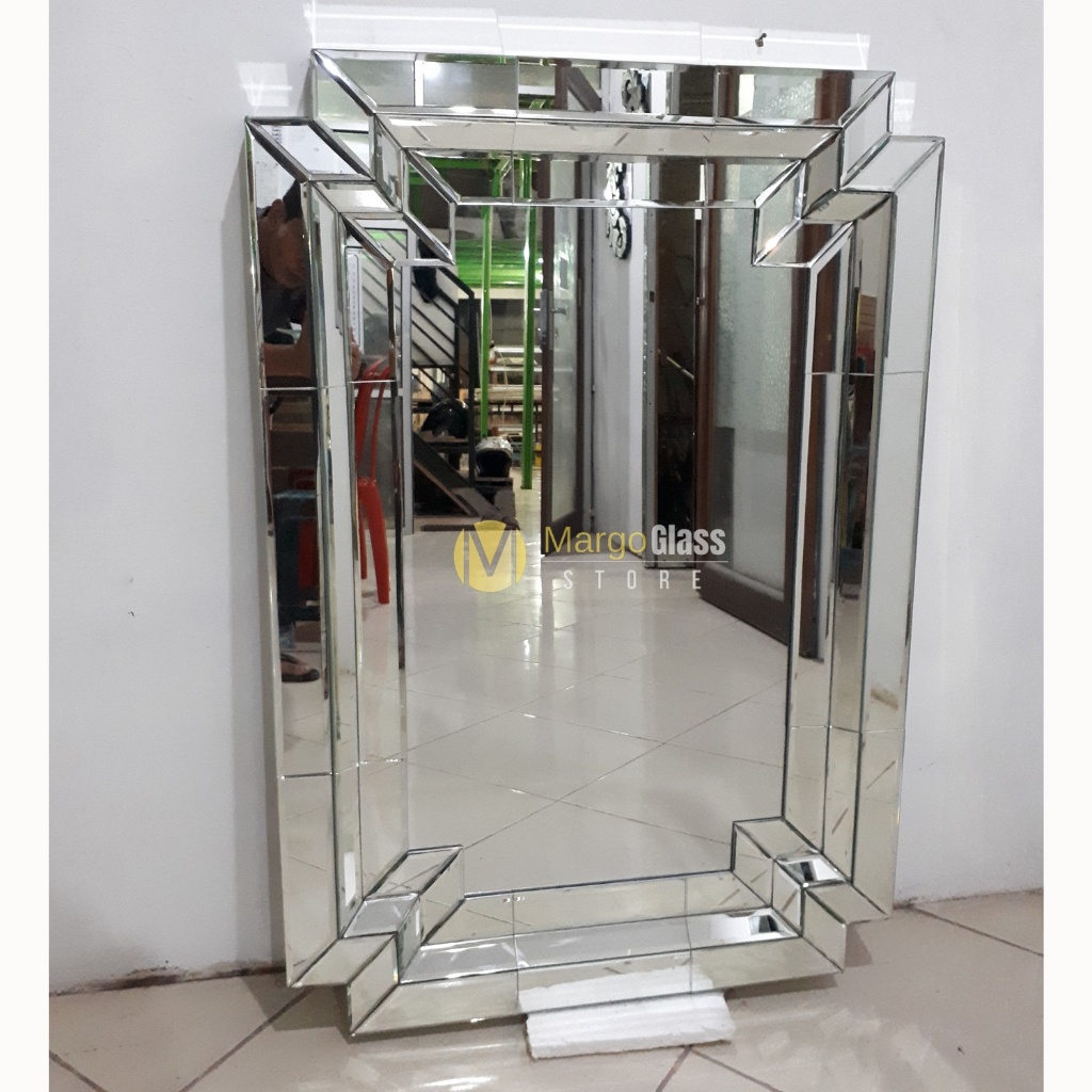 Jual Cermin Modern Dinding/Cermin Hias/Cermin Gantung Dinding | Shopee ...