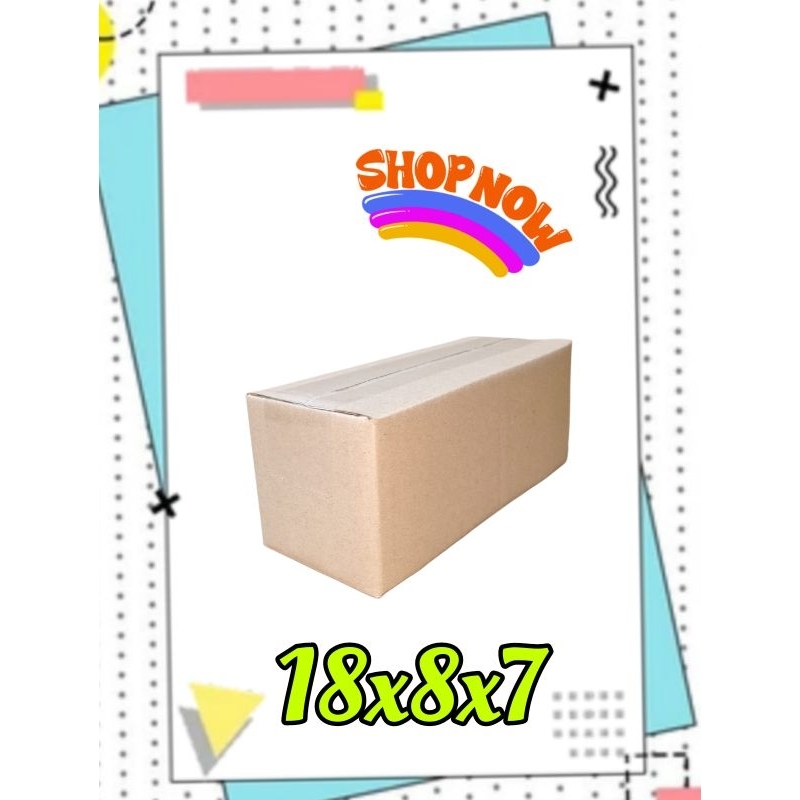 Jual kardus polos UK 18x8x7 kardus packing kardus mini | Shopee Indonesia