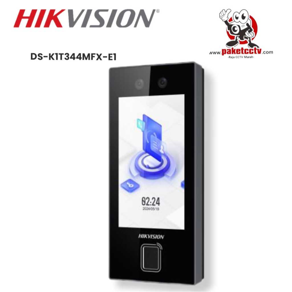 Jual HIKVISION Value Series DS-K1T344MFX-E1 Face Access Terminal | Shopee Indonesia
