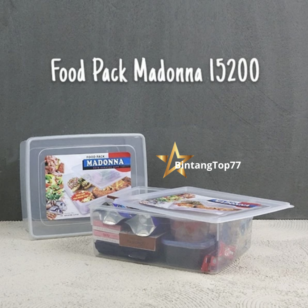 Jual Tempat Penyimpanan Plastik Serbaguna Food Pack Madonna 15200 ...
