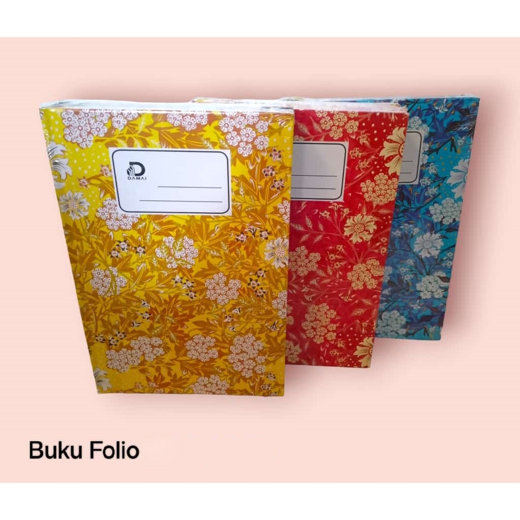 Jual 1pcs Buku Folio Buku Hardcover Ukuran Folio Isi 100 Lembar Damai | Shopee Indonesia