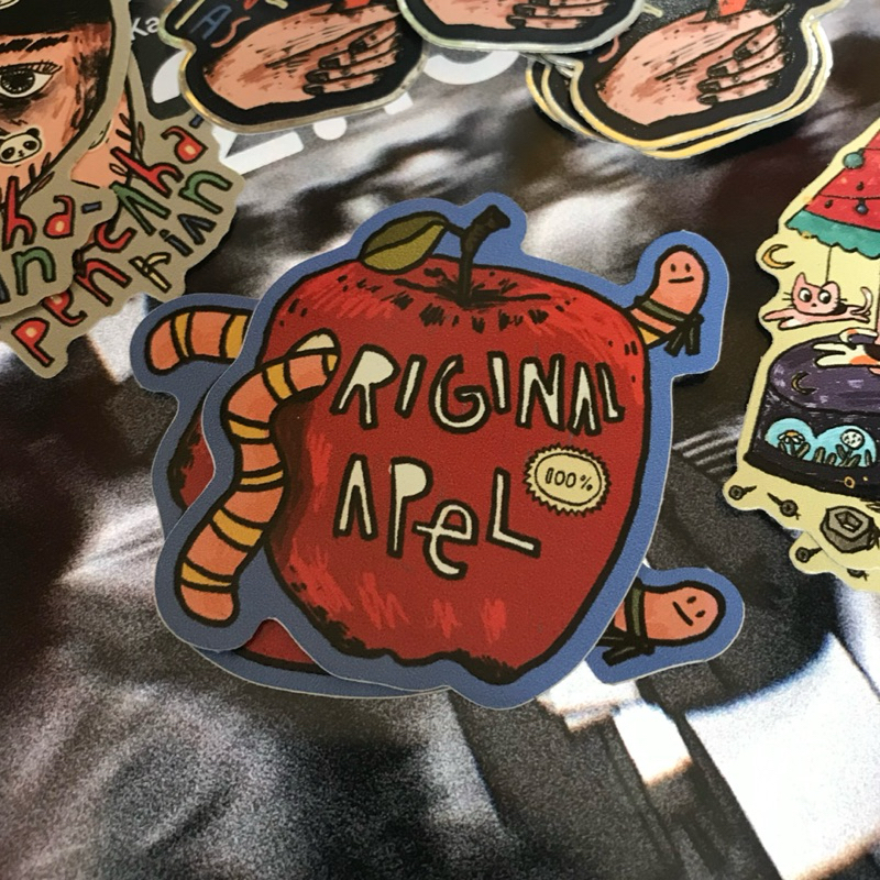 Jual stiker apel | Shopee Indonesia