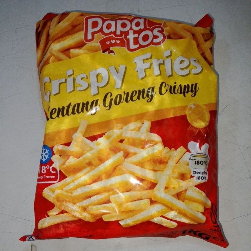 Jual Papatos kentang goreng crispy 1kg | Shopee Indonesia