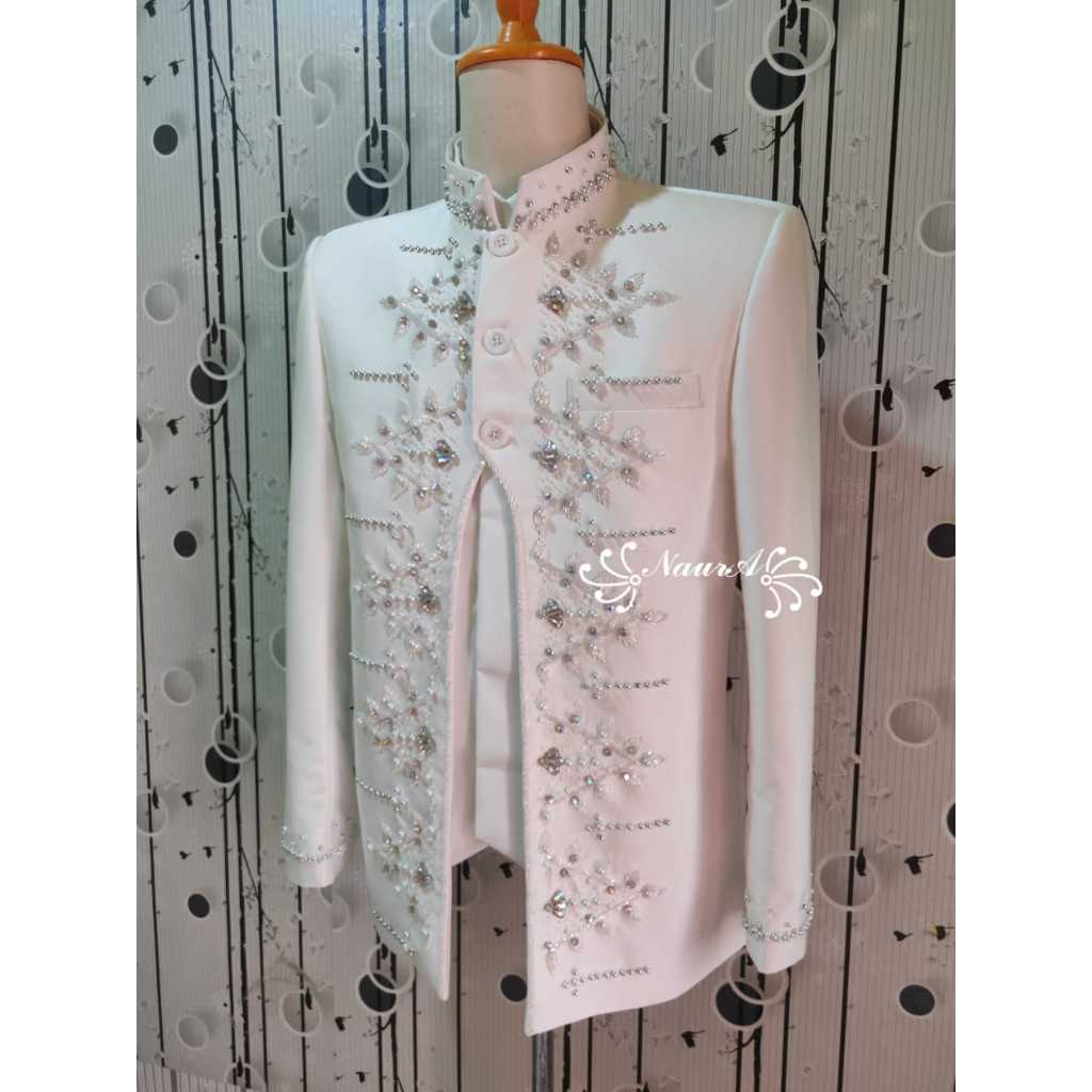 Jual Beskap Pengantin Pria Kancing Tiga Premium | Shopee Indonesia