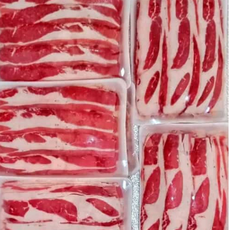 Jual Beef Slice Short Plate 500 gram / Beef slice Shortplate 500gram ...