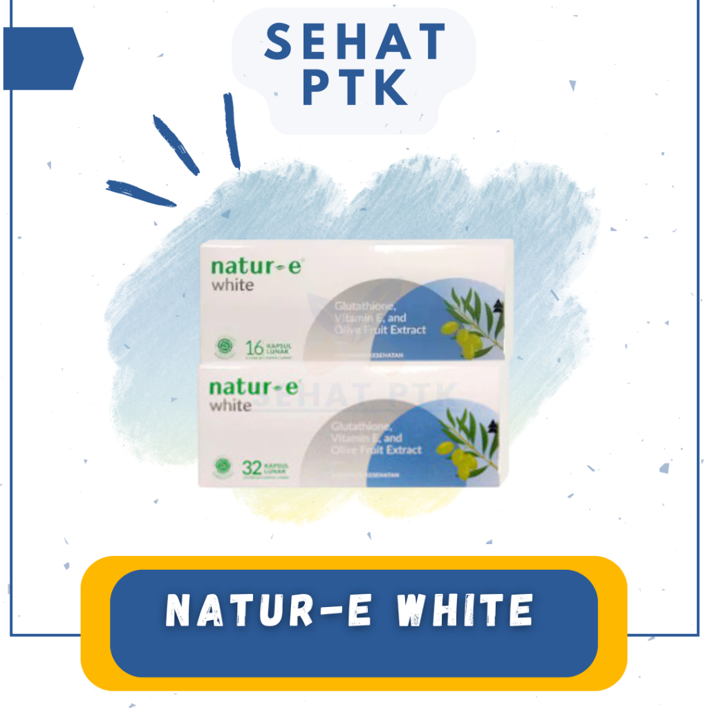 Jual NATUR-E WHITE - Kapsul Suplemen Kecantikan | Shopee Indonesia