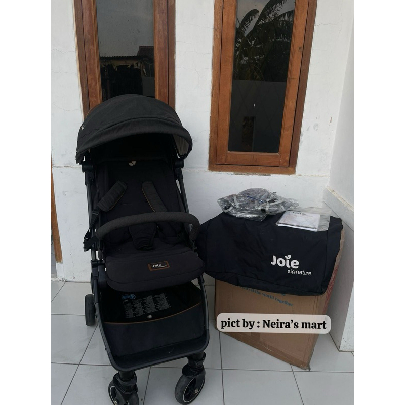 Jual Preloved stroller joie signature pact flex cabin size like new ...