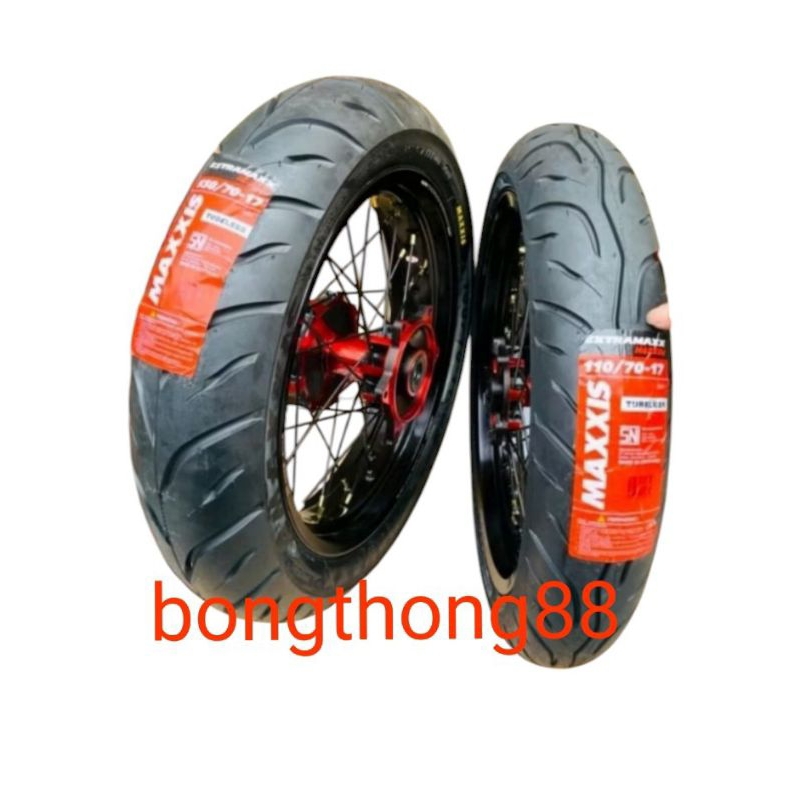 Jual VELG SET FULL SCARLET SUPERMOTO HEREX SUREX RING 17 CRF WR 155:KLX ...