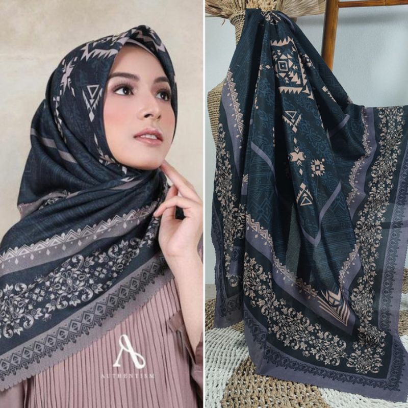 Jual HIJAB SEGIEMPAT VOAL MOTIF BUNGA / hijab voal motif terbaru/hijab motif segiempat kekinian ...