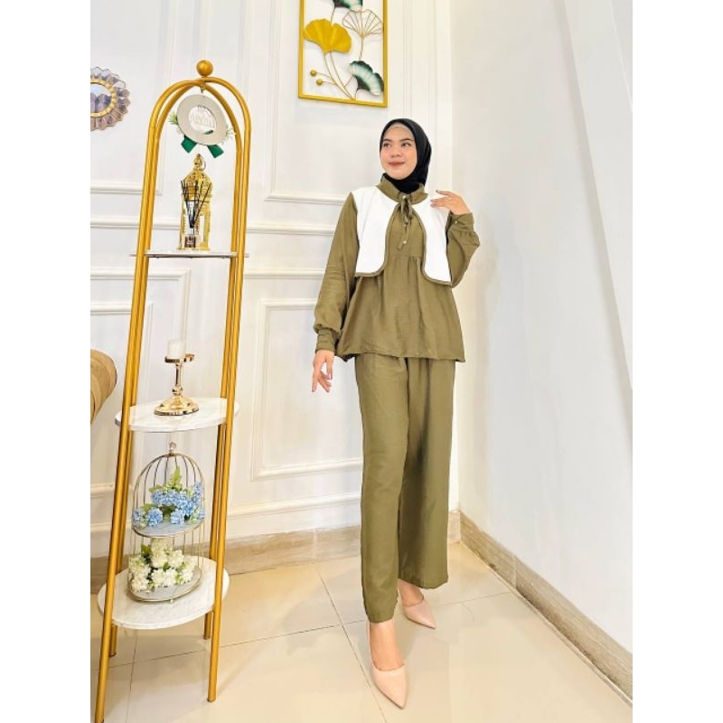 Jual setcel knit katun | Shopee Indonesia