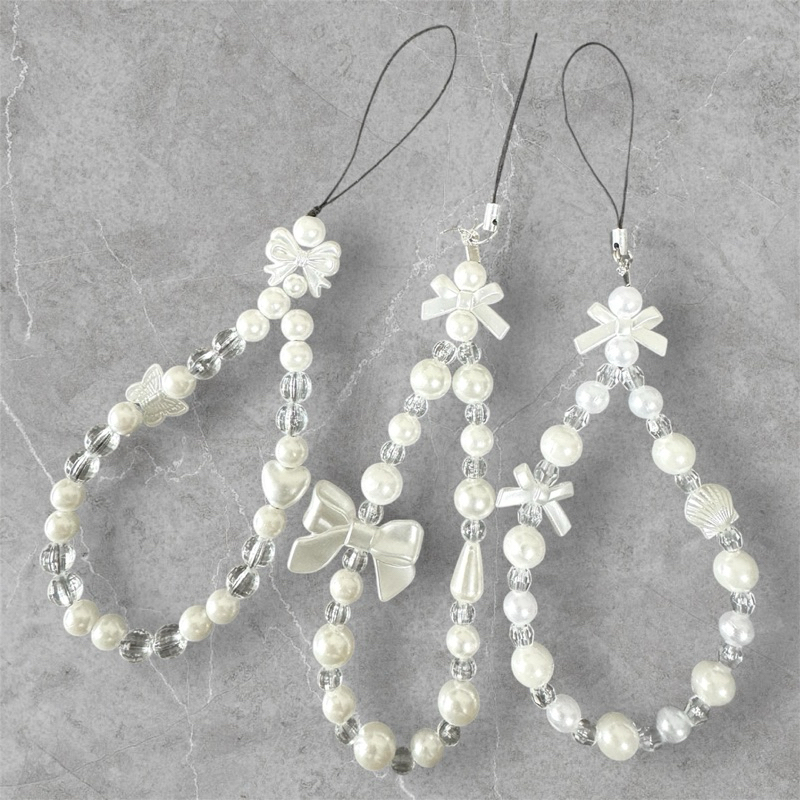 Jual PEARL STRAP CHARM GANTUNGAN TALI HANDPHONE IPHONE OPPO VIVO ...
