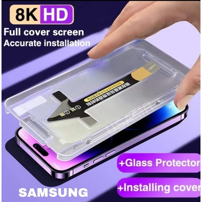 Jual [CLEAR] SUPERFIT TEMPERED GLASS SAMSUNG HD CLEAR BENING A71 A72 A73 A51 A52 A52S A53 A11 ...