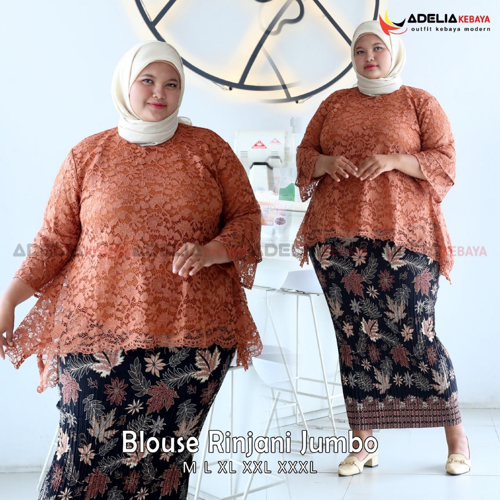 Jual ( GF ) - Setelan kebaya blouse rinjani jumbo - pakaian wanita ...