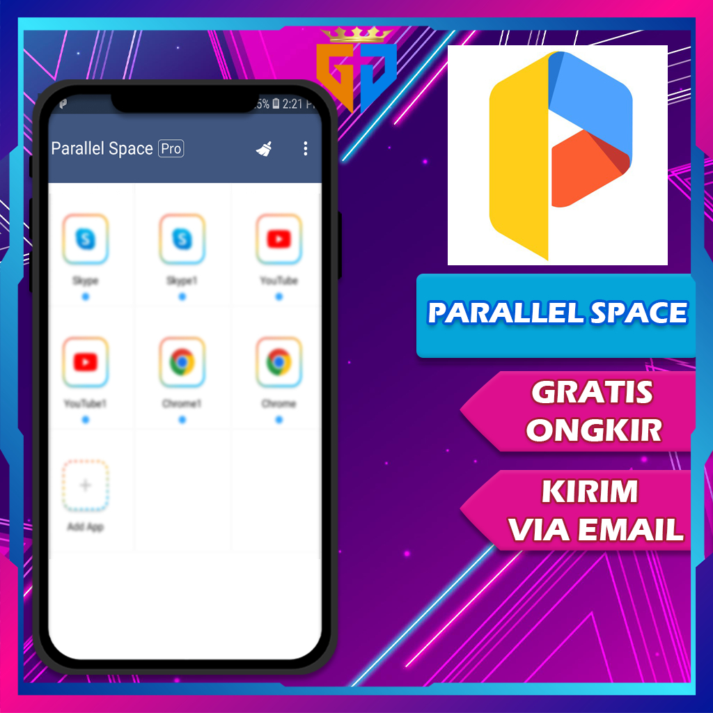 Jual Software Kloning Banyak Aplikasi Tanpa Iklan Parallel Space ...