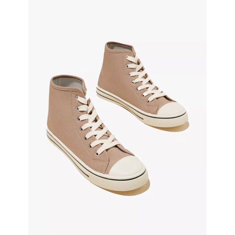 Jual Rubi Shoes - Harlow High Top Coklat | Shopee Indonesia