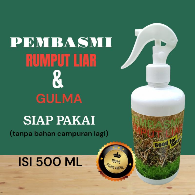 Jual CAIRAN PEMBASMI RUMPUT LIAR DAN GULMA SIAP PAKAI ISI 500 ML ...