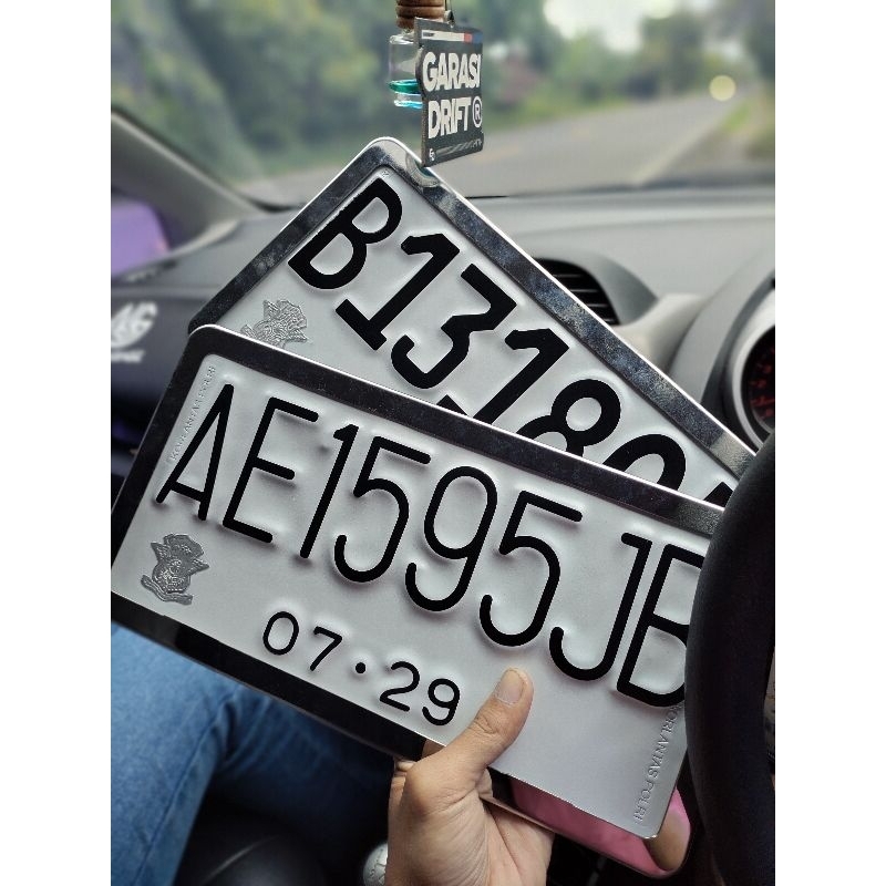Jual frame + plat mobil jdm ala ala | Shopee Indonesia